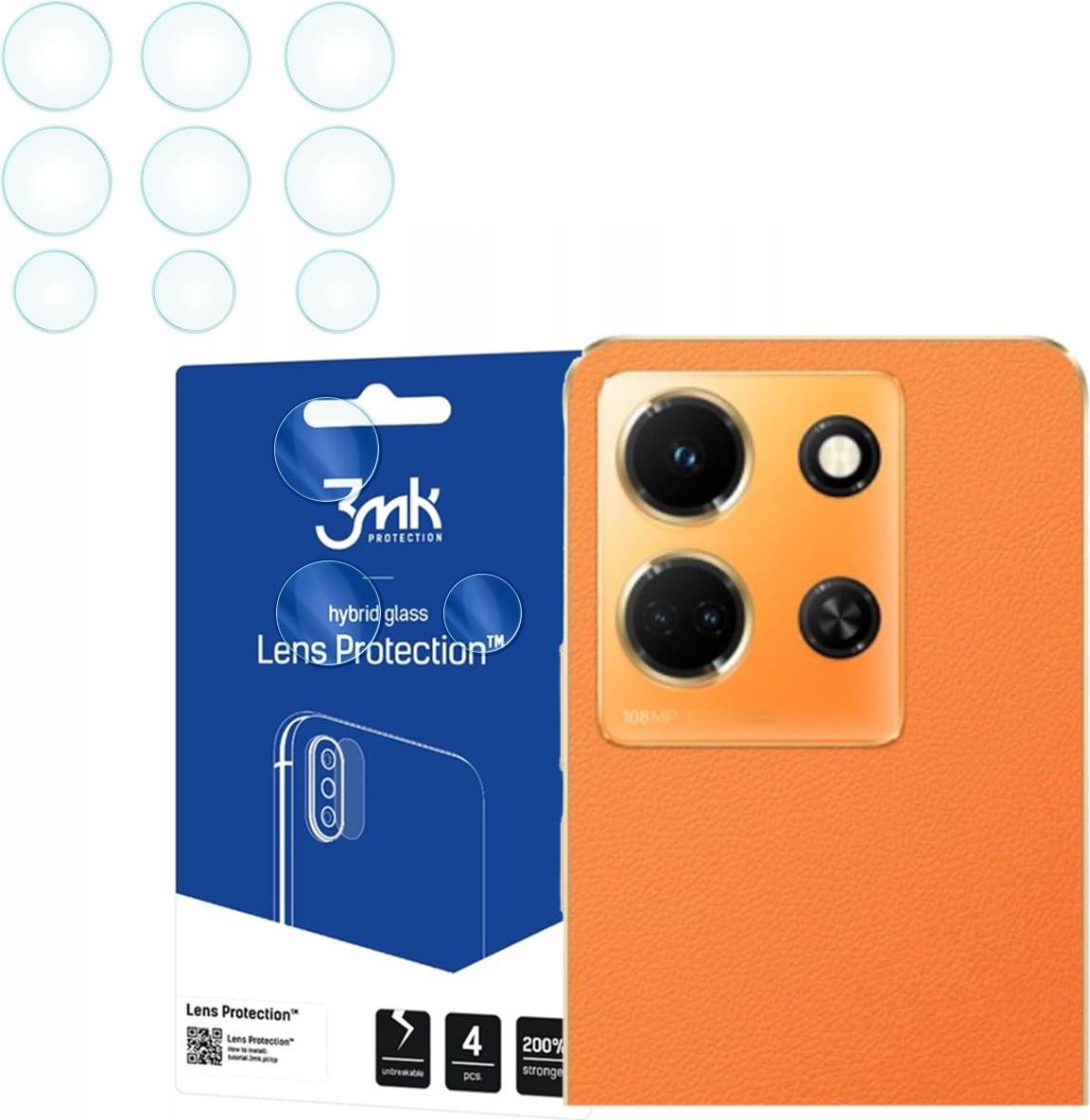 3Mk Szkło Na Aparat Flexibleglass Lens Infinix Note 30 Pro - Etui na ...