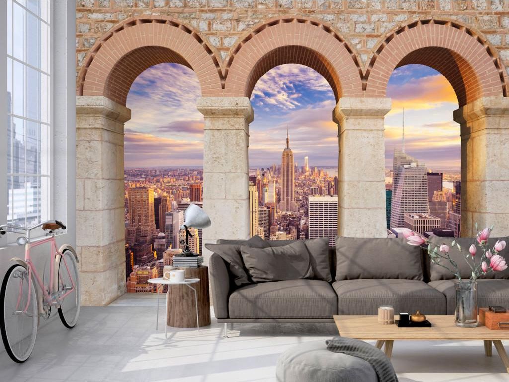 Bimago Fototapeta Filary Miasta - Opinie i ceny na Ceneo.pl