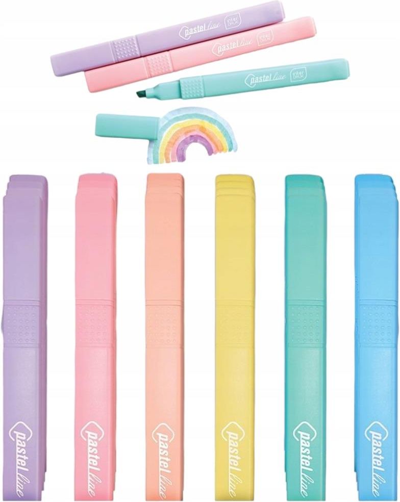 Zestaw zakreślacze pastelowe Interdruk - Ceny i opinie - Ceneo.pl