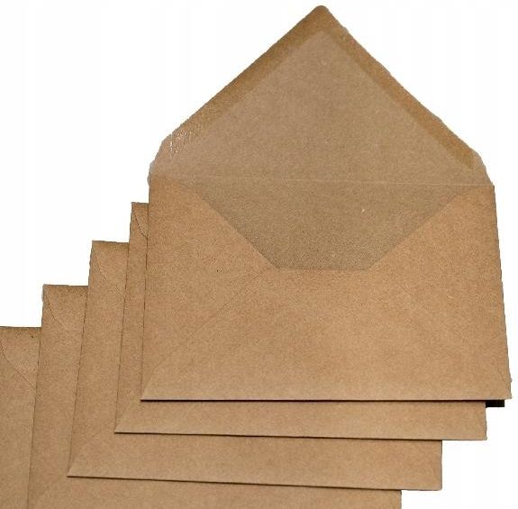 Koperta, koperty C6 Nk Eko Brązowa 120g 50 szt. - Ceny i opinie - Ceneo.pl