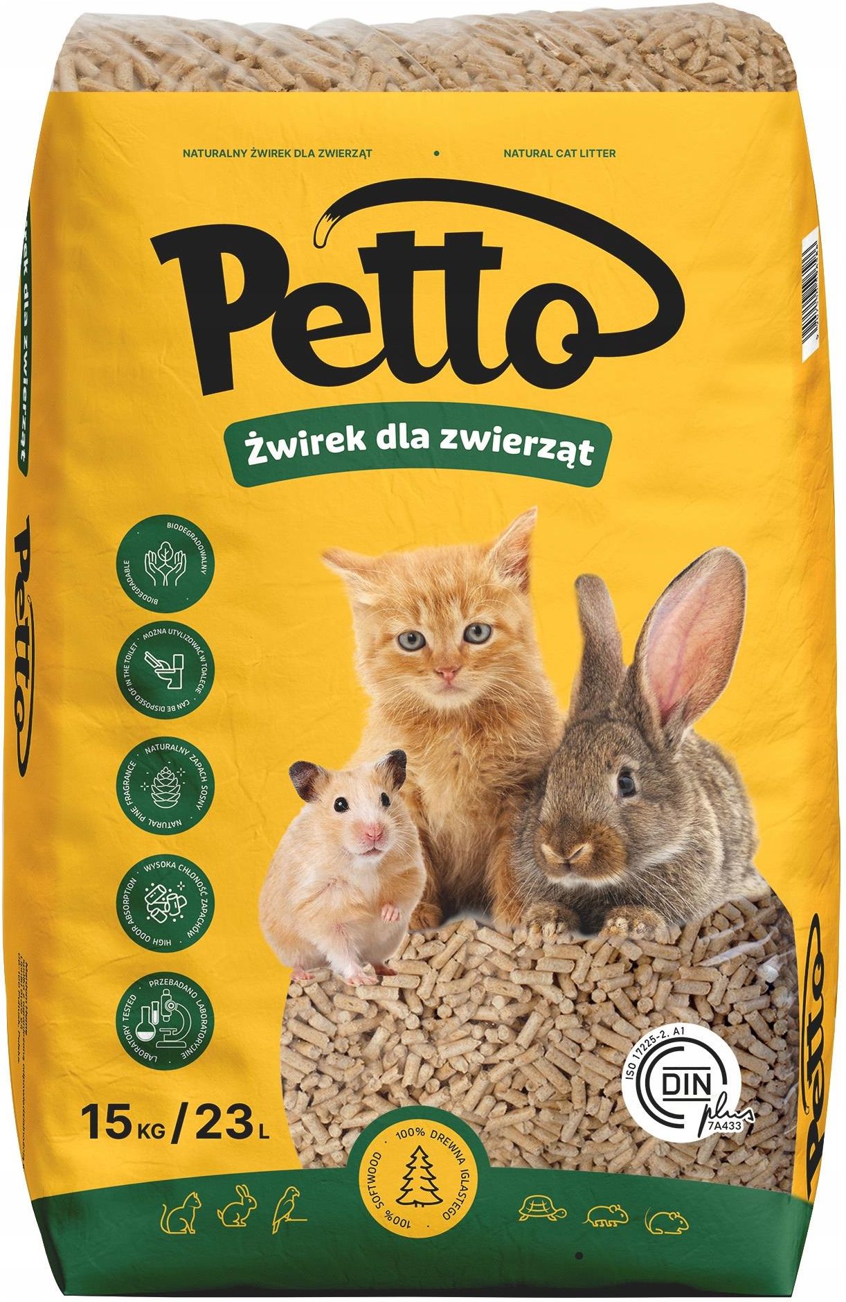 Mardom Pellet Żwirek Dla Kota Królika Świnki 15kg Jasny - Ceny i opinie ...