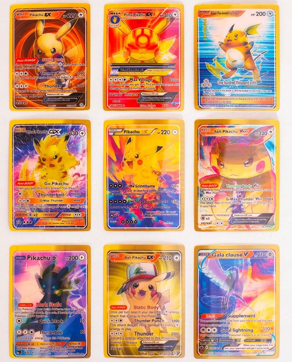 Karty Pokemon 3D Kolorowe Trójwymiarowe 50szt - Ceny i opinie - Ceneo.pl