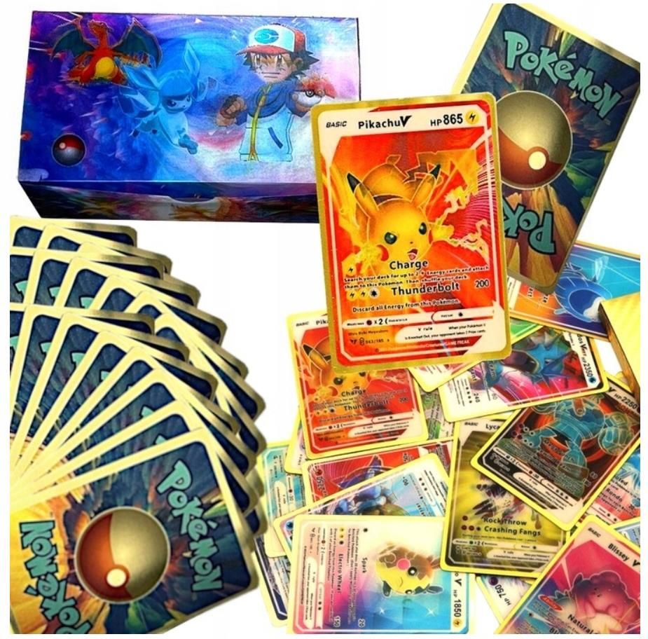 Karty Pokemon 3D Kolorowe Trójwymiarowe 50szt - Ceny i opinie - Ceneo.pl