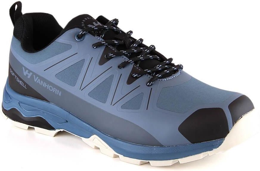 Buty trekkingowe Buty trekkingowe sportowe softshell niebieskie Vanhorn ...