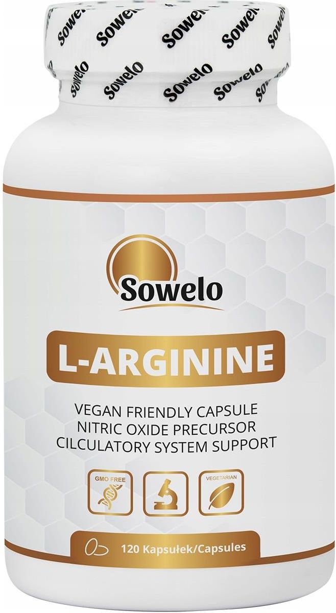Sowelo L Arginina 120 Kaps Vege - Opinie i ceny na Ceneo.pl
