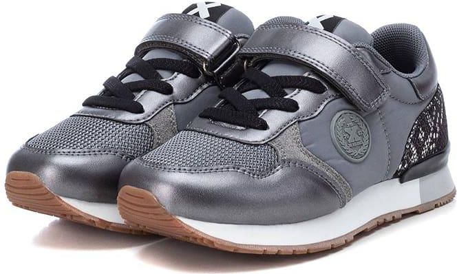 XTI Kids Sneakersy w kolorze antracytowym - Ceny i opinie - Ceneo.pl