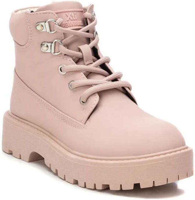 XTI Kids Botki w kolorze jasnoróżowym - Ceny i opinie - Ceneo.pl