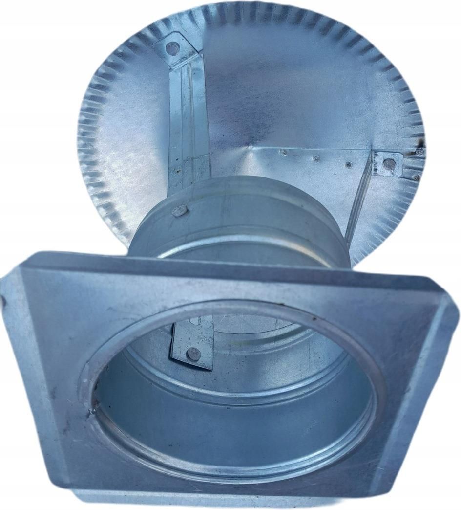 System kominkowy Pozmet Plus Daszek Ocynk Z Podstawą Fi 100 Mm. Na ...