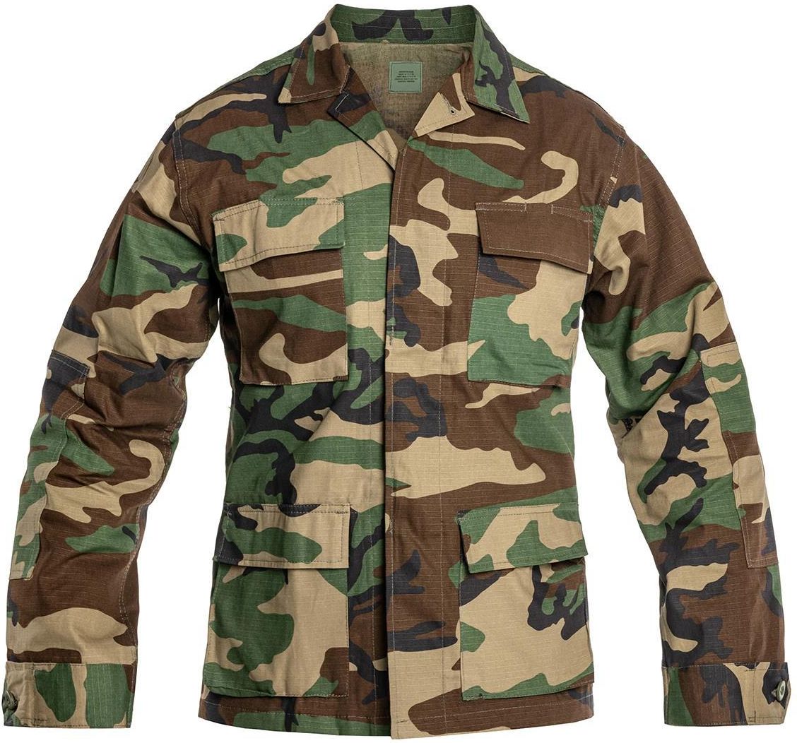 Mil-Tec Bluza Wojskowa Teesar Bdu Rip-Stop Woodland - Ceny i opinie ...