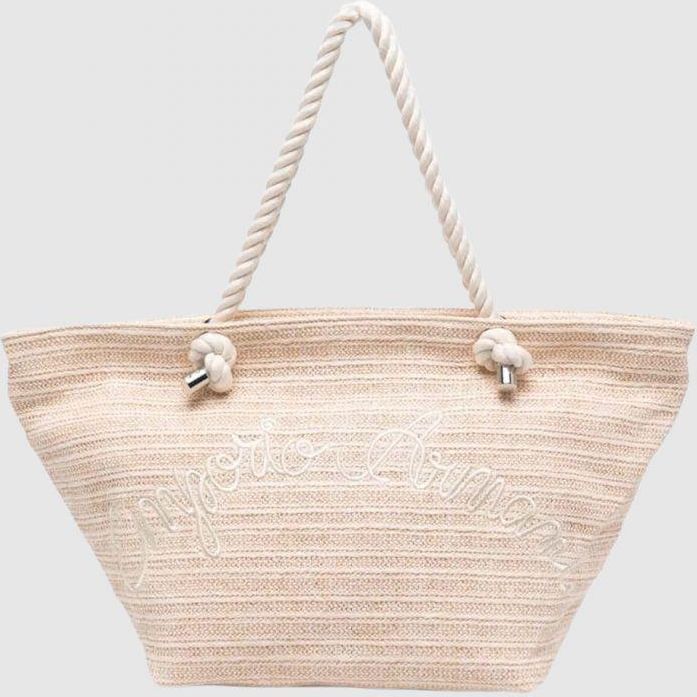EMPORIO ARMANI - Torba plażowa beżowa - Ceny i opinie - Ceneo.pl