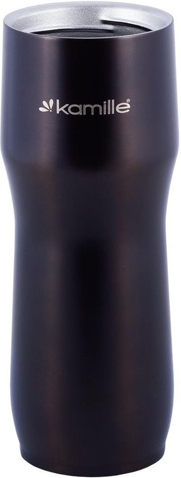 Kamille Kubek Butelka Brązowy 450Ml Km2050 Brąz - Ceny i opinie - Ceneo.pl