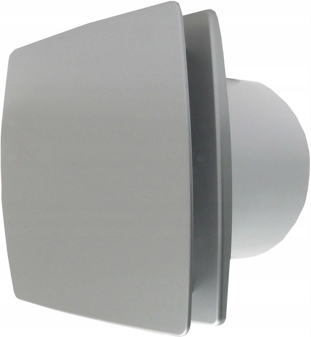 Wentylator łazienkowy Elplast Wentylator Front Płaski Plastik Srebrny Fi100 Eolf10Bsf - Opinie i ...