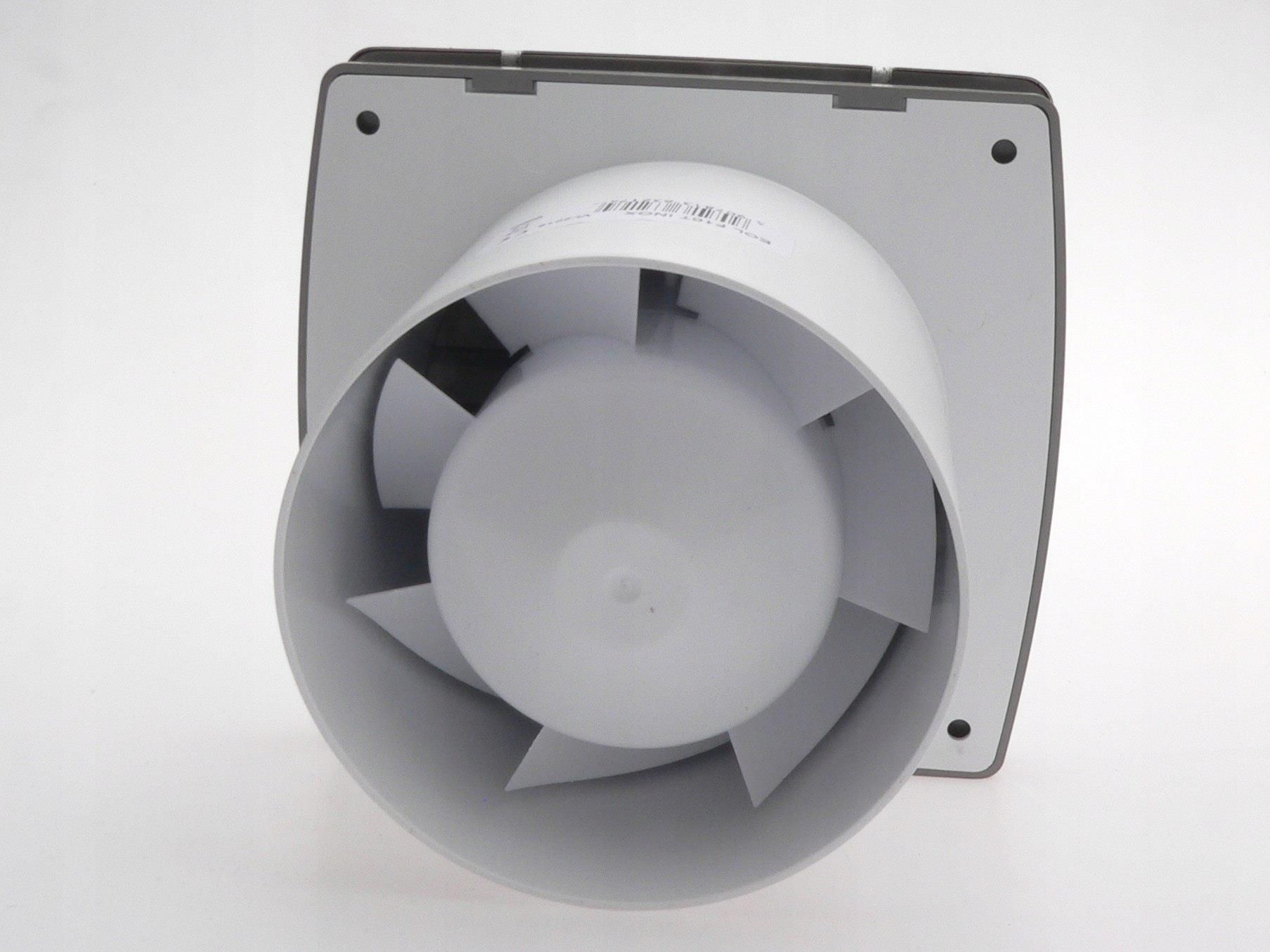 Wentylator łazienkowy Elplast Wentylator Łazienkowy Fi100 Timer Inox Eol F10T Eolf10Tinox ...