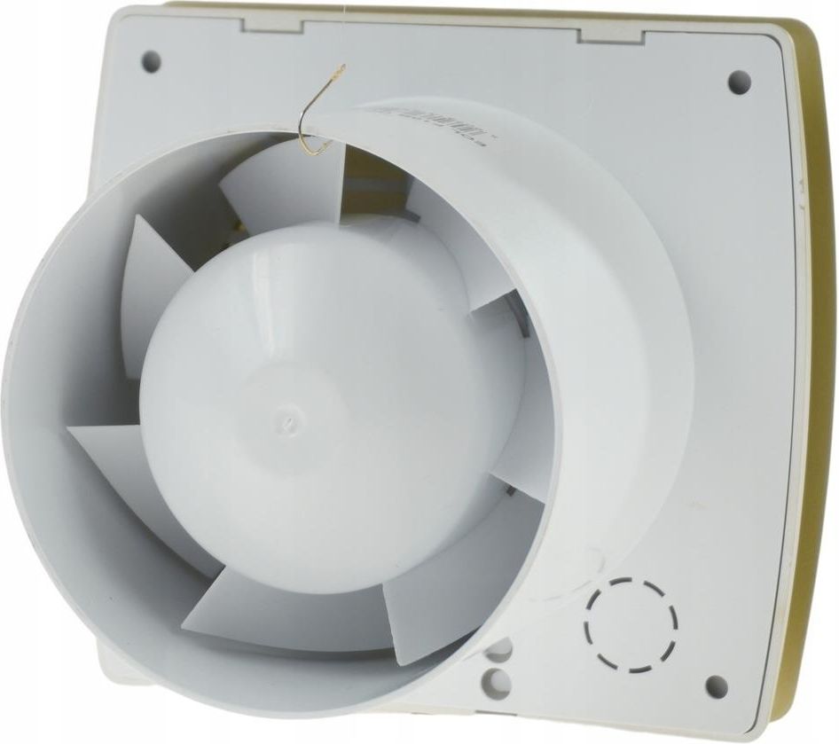 Wentylator łazienkowy Elplast Wentylator Fi100 13X14 Front Płastki Złoty F10B Gf Eolf10Bgf ...