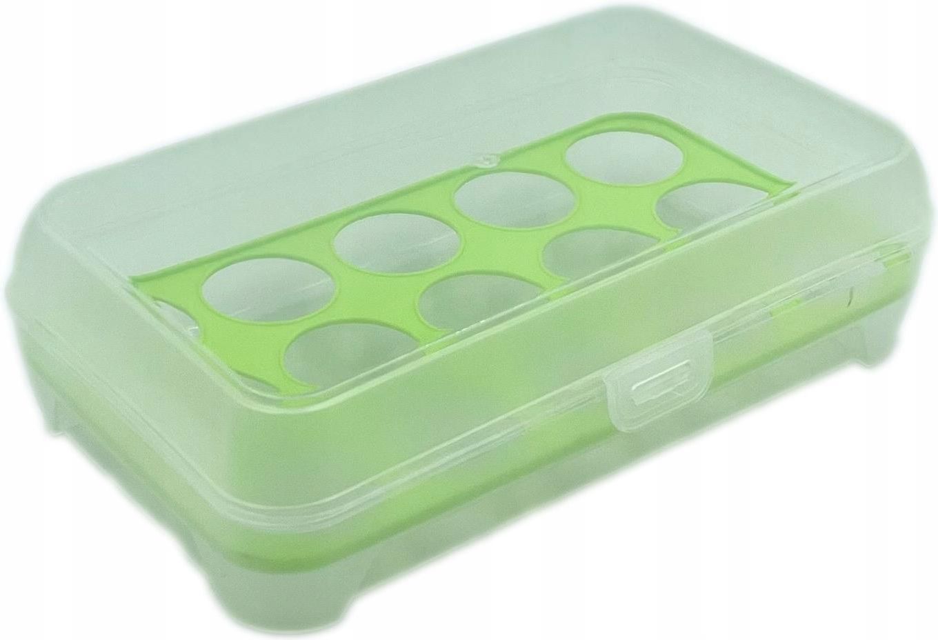 Mm Glass Pojemnik Na Jajka Do Lodówki Plastikowy 15 Jaj Przezroczysty ...