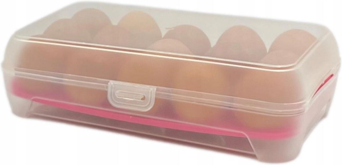 Mm Glass Pojemnik Na Jajka Do Lodówki Plastikowy 15 Jaj Przezroczysty ...