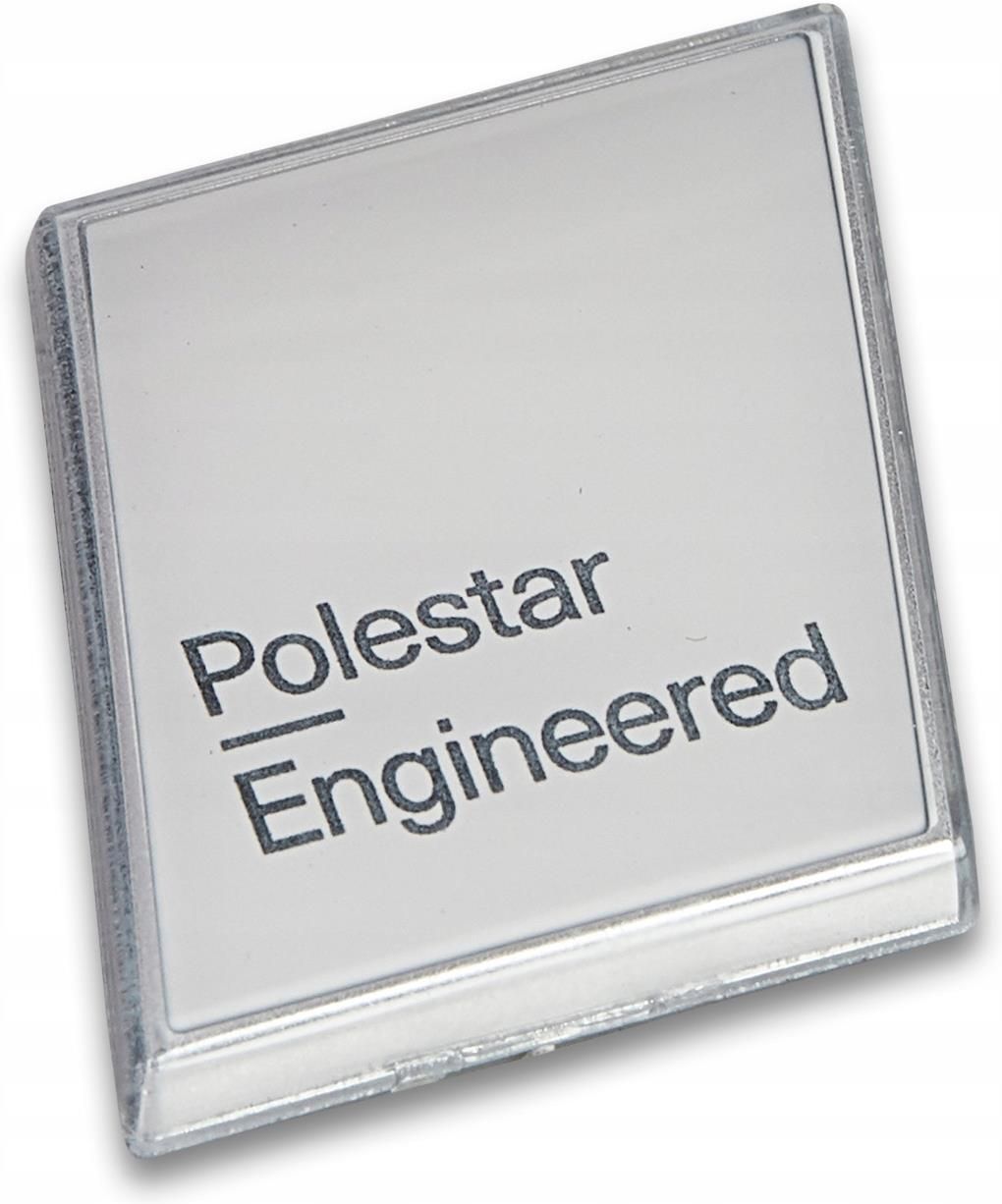 Pokrowiec samochodowy Volvo Polestar Znaczek Logo Emblemat Klapa Tył ...