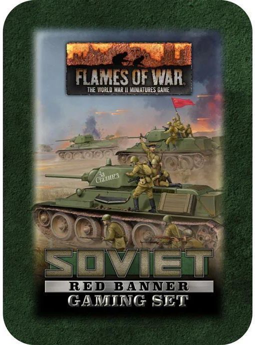 Battlefront Miniatures Flames of War: Soviet Red Banner Gaming Set ...