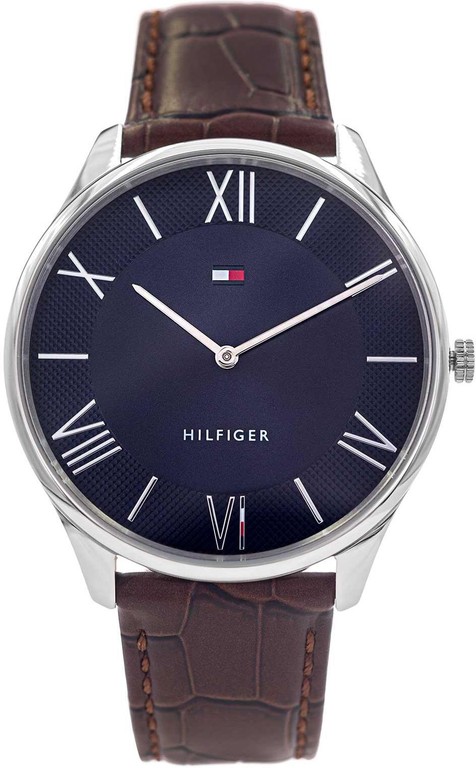 Tommy Hilfiger Becker 1710536 Silver/Brown - Zegarki Męskie - Ceny i ...