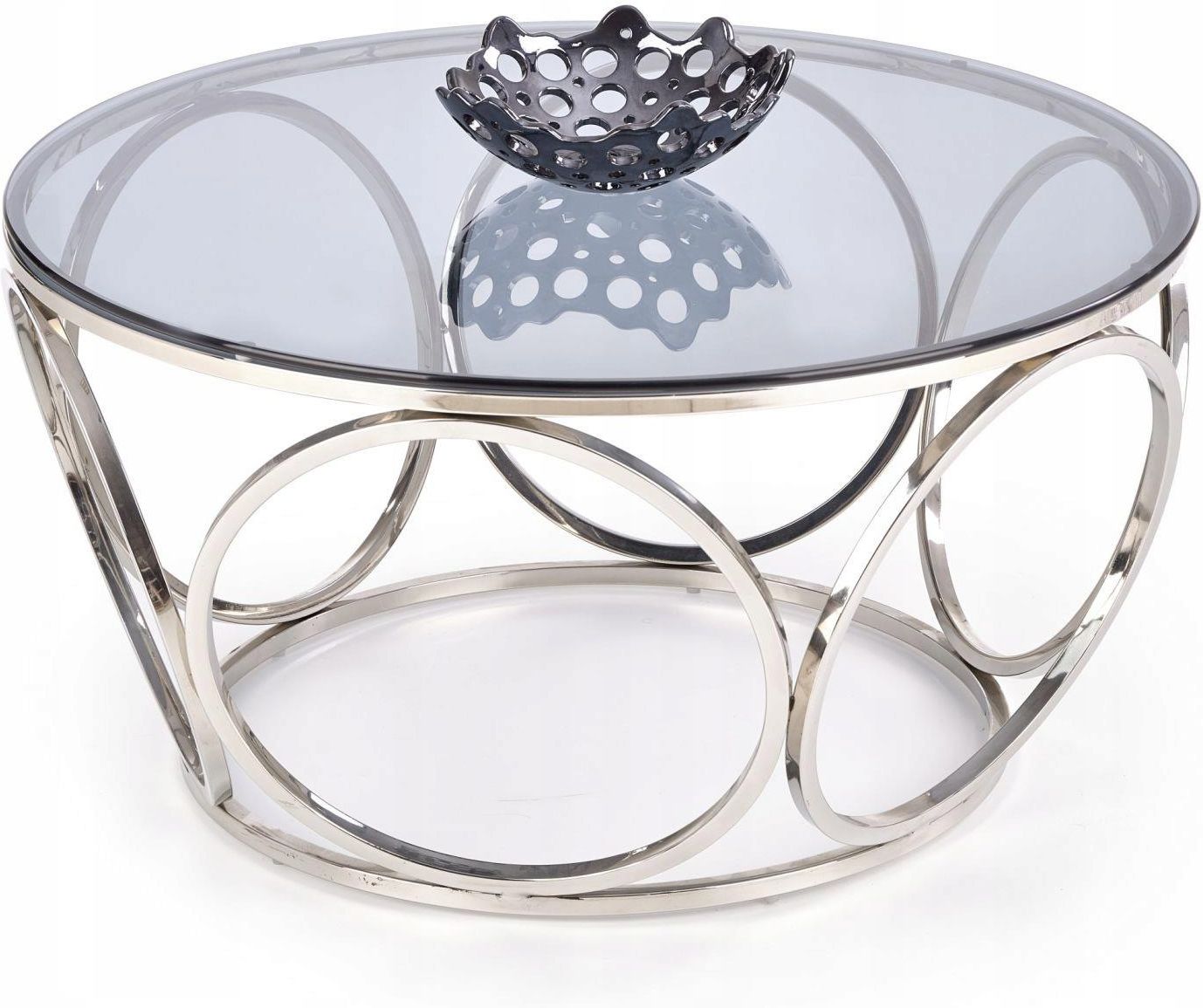 Sfm Meble Stolik Kawowy Ława Okrągły Styl Loft Hela - Opinie i ...