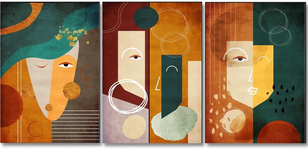 Plakaty Zestaw 3 Obrazy 21X30 Bez Ram Nowoczesny - Opinie i atrakcyjne ceny na Ceneo.pl