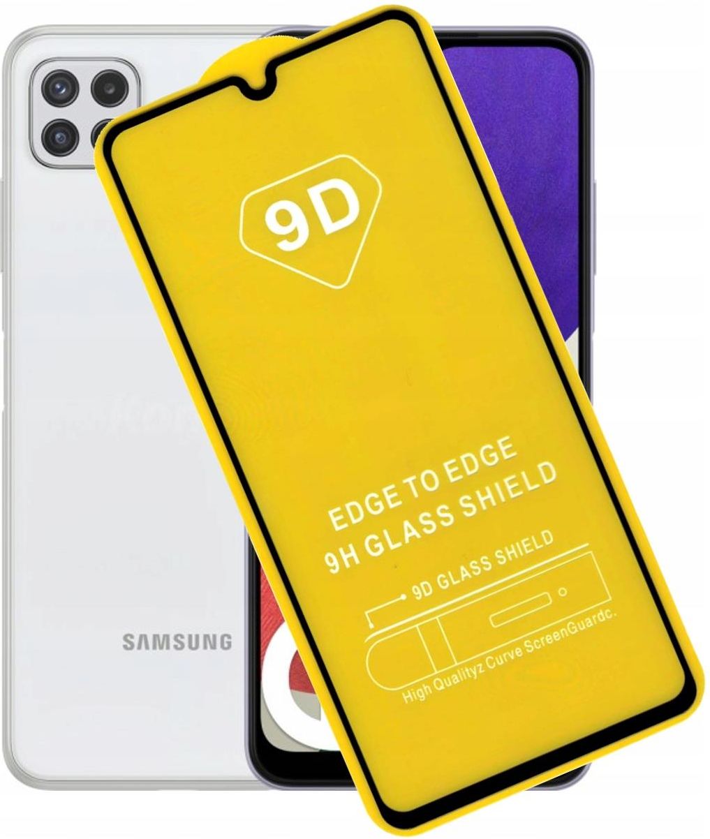 Szkło Hartowane Full Glue 9D do Samsung A22 5G - Opinie i ceny na Ceneo.pl