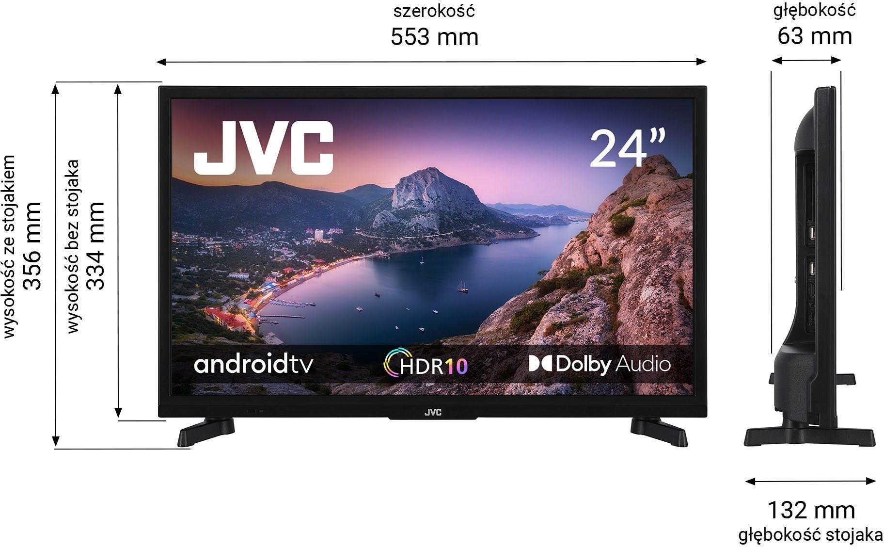 Telewizor LED JVC LT-24VAH3300 24 cale HD Ready 24 cale - Opinie i ceny ...