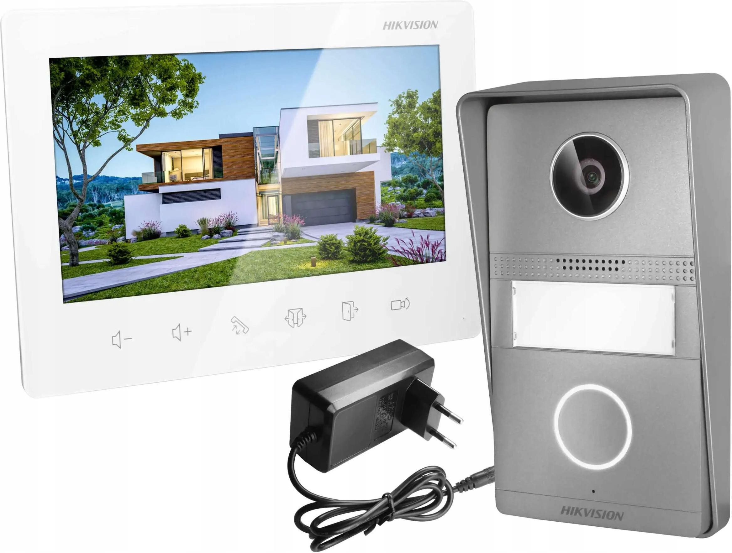 Videofon Hikvision Videodomofon Domofon Z Kamerą Poe Ip (DSKV8113WPE1 ...