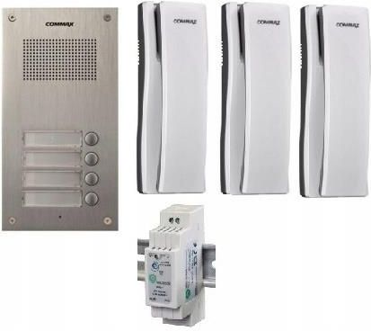 Videofon Commax Domofon 3 Rodzinny Lokatorski 3X Unifon Zas (DR4UMZ ...