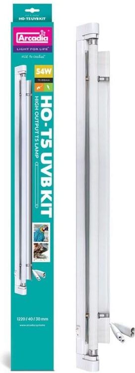 Arcadia Lampa + Świetlówka T5 54W 6% 1150mm Uvb (RADBR54FX) - Ceny i opinie - Ceneo.pl
