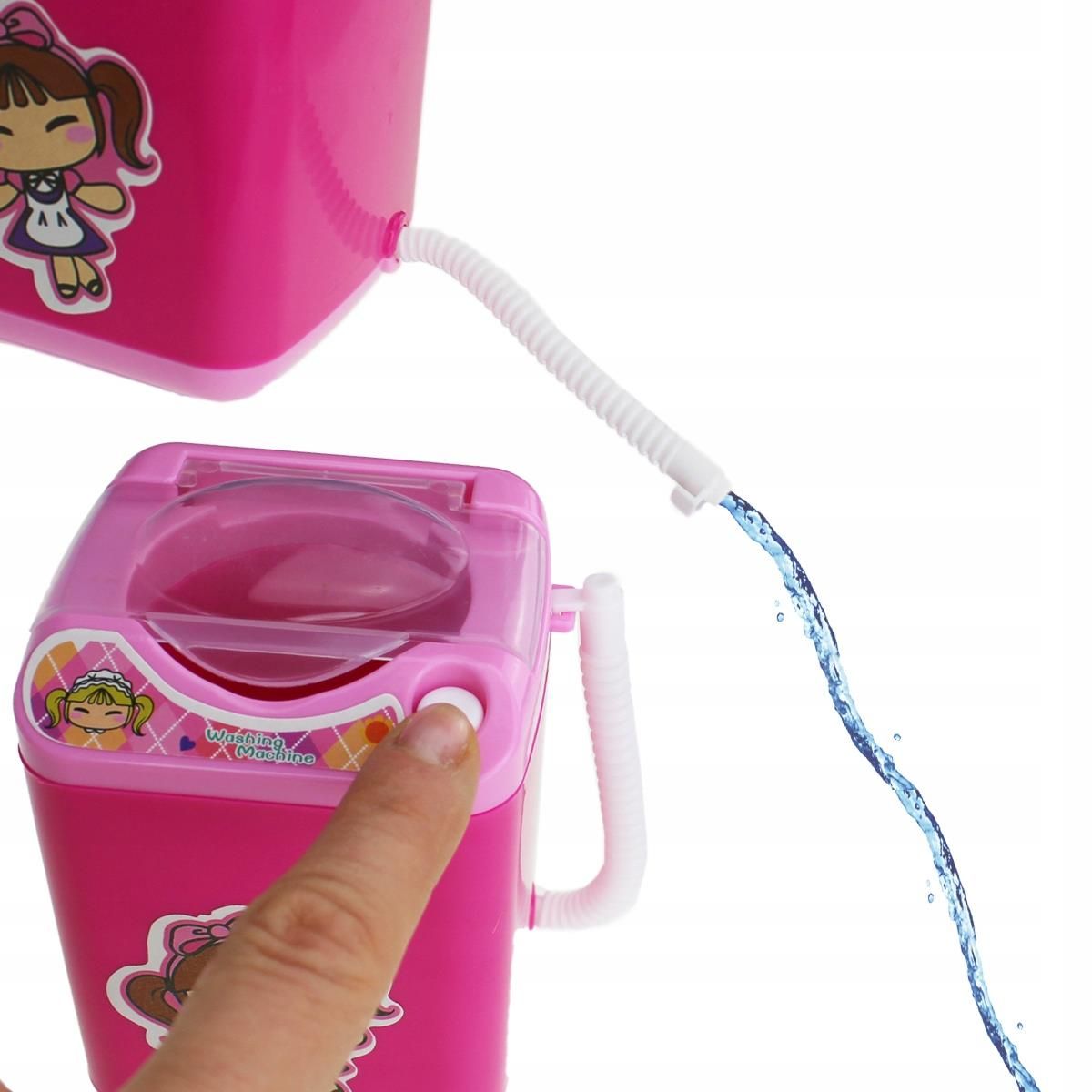Zabawka Mini Pralka Dla Dzieci Na Wodę Wiruje Automat Do Pędzli - Ceny ...