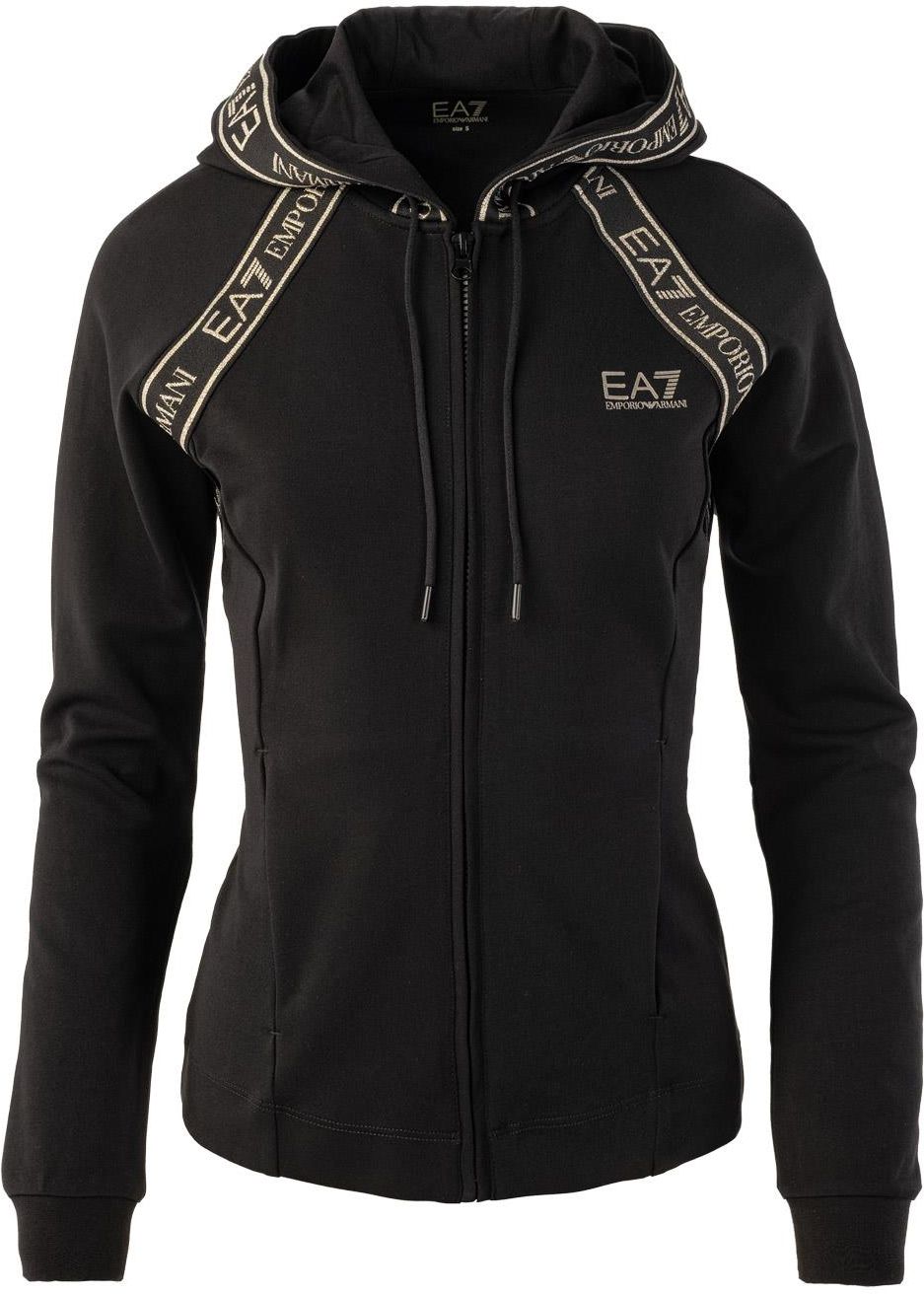 Damska Bluza Ea7 Emporio Armani Train Logo Series W Hoodie FZ Tape 6Rtm26Tjkwz1200 – Czarny ...