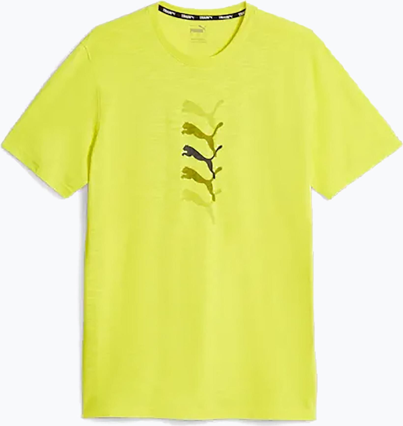 Puma T Shirt Męski Graphic Tee Fit Yellow Burst - Ceny i opinie - Ceneo.pl