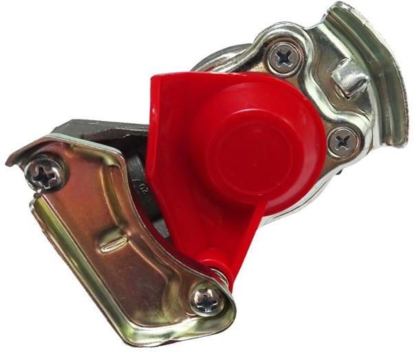 Archimedes Złącze Powietrza Miękkie Z Zaworem Czerwone Dwuobwodowe 22X1 ...