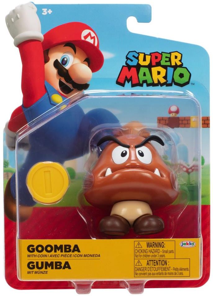 Jakks Pacific Super Mario Figurka GOOMBA 10cm Nintendo s27 41174 - Ceny ...