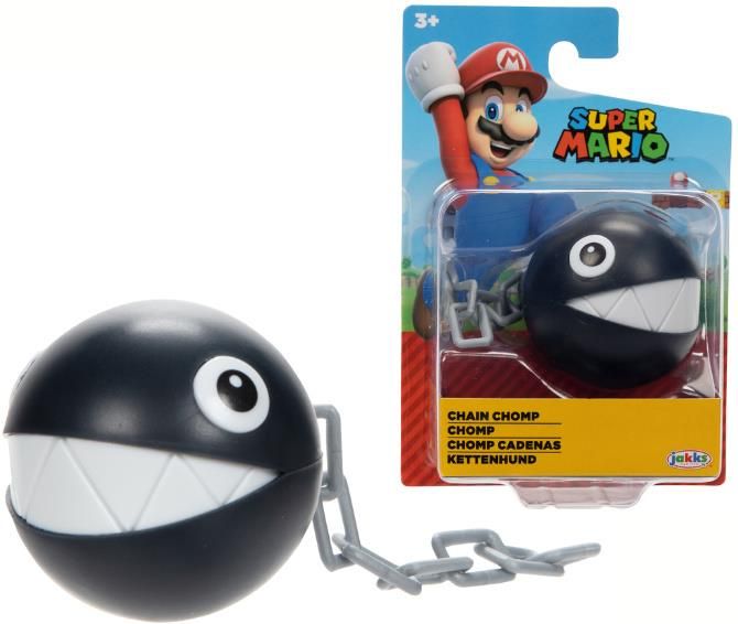 Jakks Pacific Super Mario Figurka CHAIN CHOMP 6cm Nintendo s39 41577 ...
