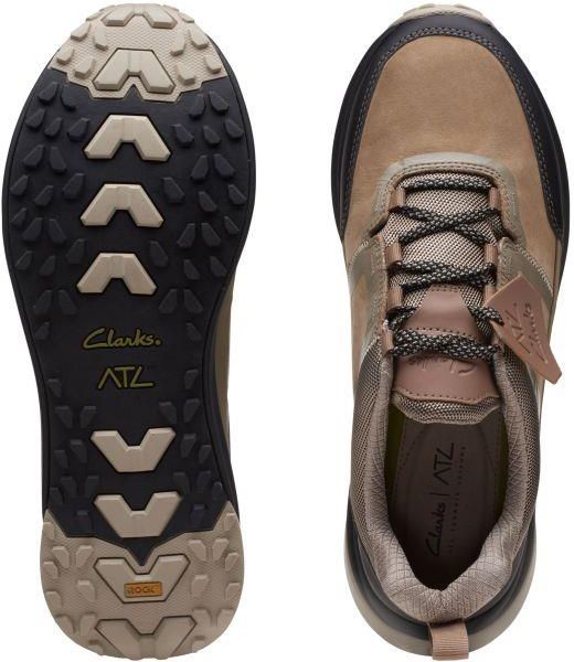 Buty Clarks Atl Trail Lace kolor sand combi waterproof nubuck 26167657 ...