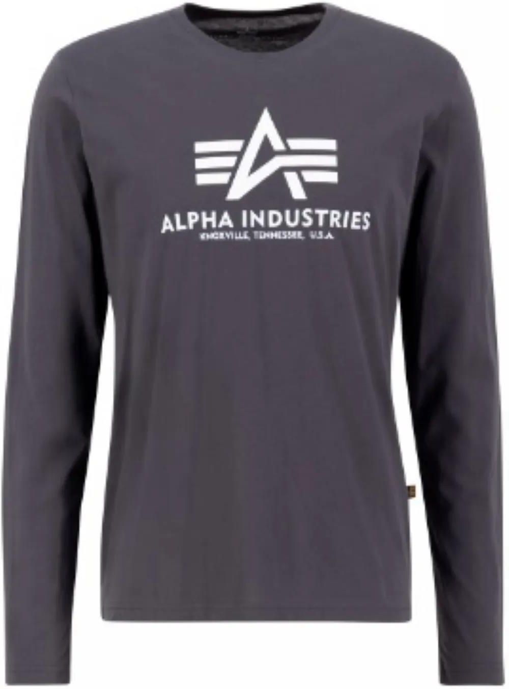 Longsleeve Alpha Industries Basic 100510 684 - Vintage Grey - Ceny i opinie - Ceneo.pl