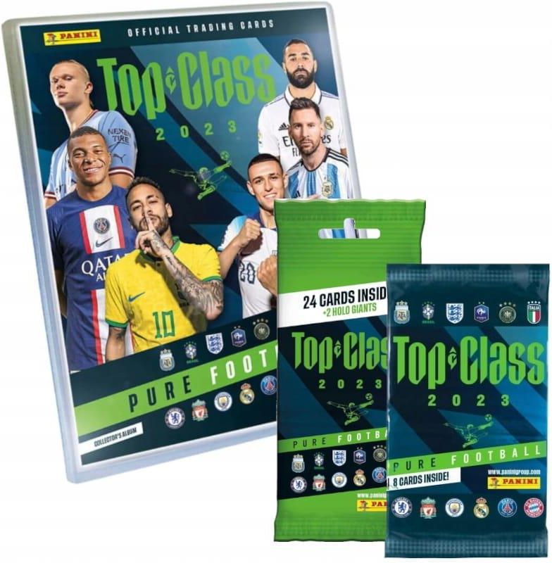 ZESTAW TOP CLASS 2023 ALBUM + SASZETKA Z KARTAMI + FAT PACK KART - Ceny ...