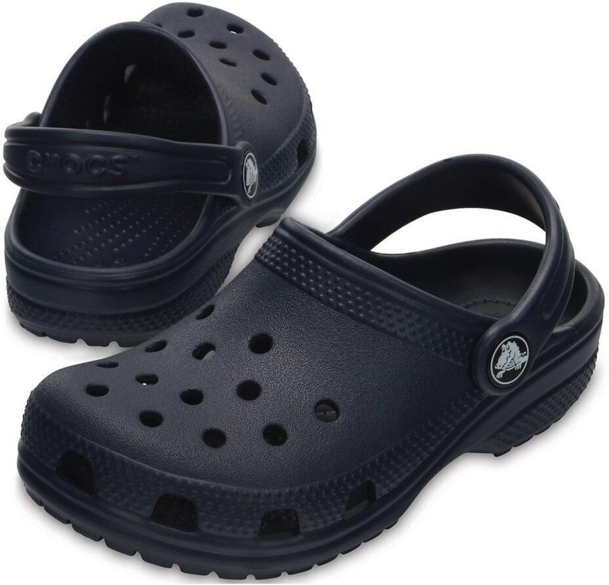 Klapki Crocs dla dzieci Crocband Classic Clog K Kids granatowe 204536 ...