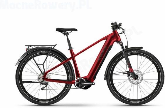 Haibike Trekking 5 High Red Dynamite Red Black Gloss 27,5 2023 - Ceny i ...