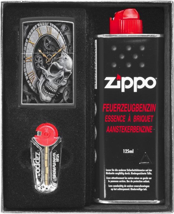 Zippo Usa Zestaw Skull Clock Prezentowy - Ceny i opinie - Ceneo.pl