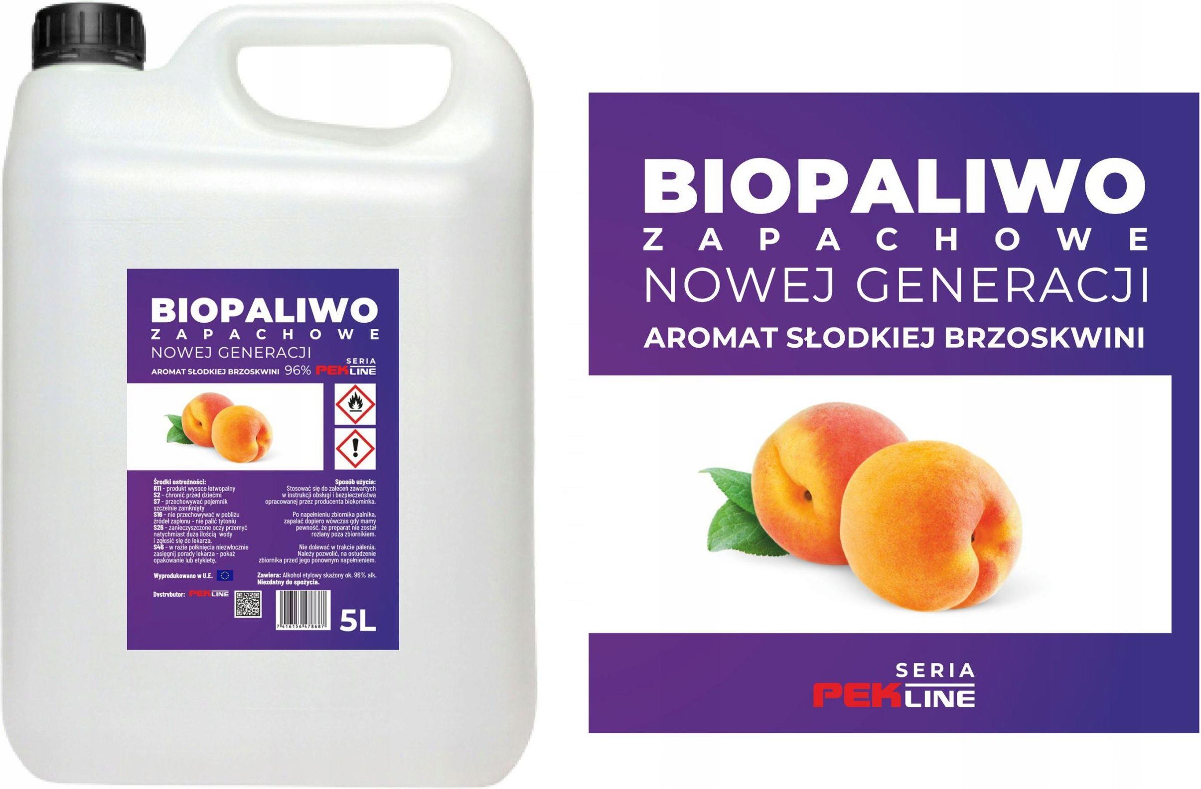 Materiały opałowe Pek-Line Biopaliwo Zapachowe Biokominek Słodka ...