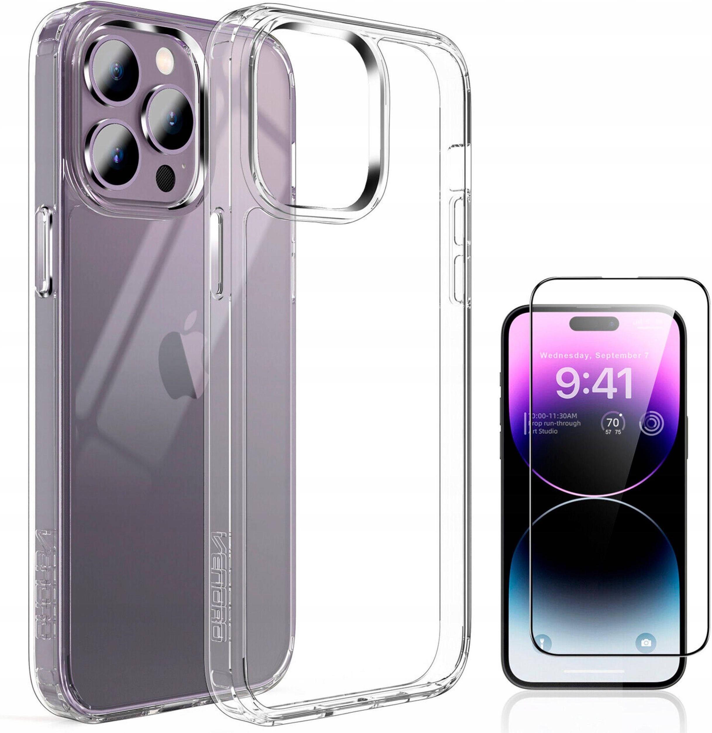 Bez Marki Etui Obudowa Iphone 13 Pro Max Case Clear Szkło - Etui na ...