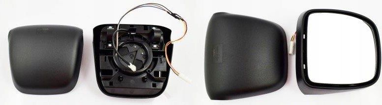 Kompletne lusterko zewnętrzne Lustro Daf Xf 106 Panorama Ster.el.pogrz ...