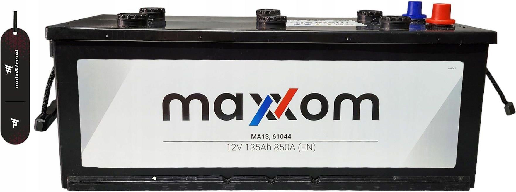Akumulator 12V 135AH 850A Maxxom Made In Europa - Opinie i ceny na Ceneo.pl