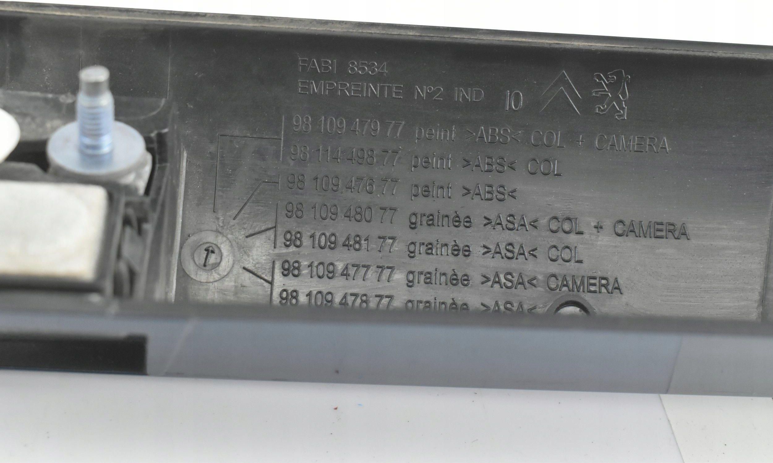 Klapa tylna Citroen Oe Listwa Klapy 1613278680 Berlingo Ii B9 Partner ...