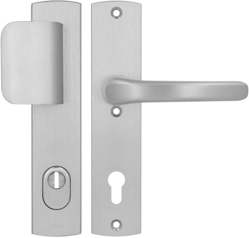 AXA Klamka na długim szyldzie Jupiter Flex Premium F6 Inox klamko ...