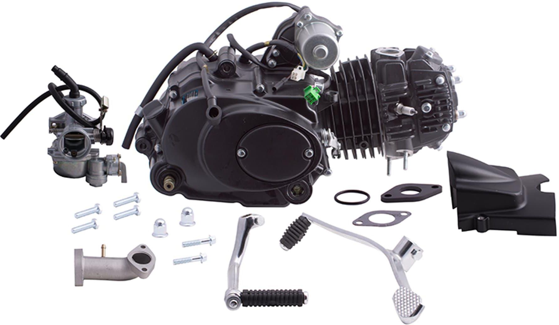 Części motocyklowe Moretti Silnik Poziomy 154Fmi 130Cc 4T 4-Biegowy Manual Chłodzony Powietrzem ...