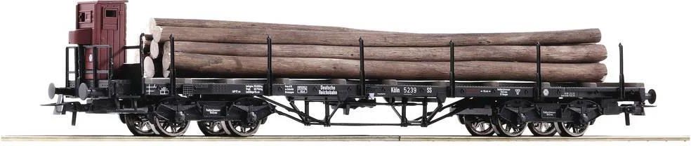 Roco Wagon Płaski 76339 Wagon Palikowy H0 Drg - Ceny i opinie - Ceneo.pl